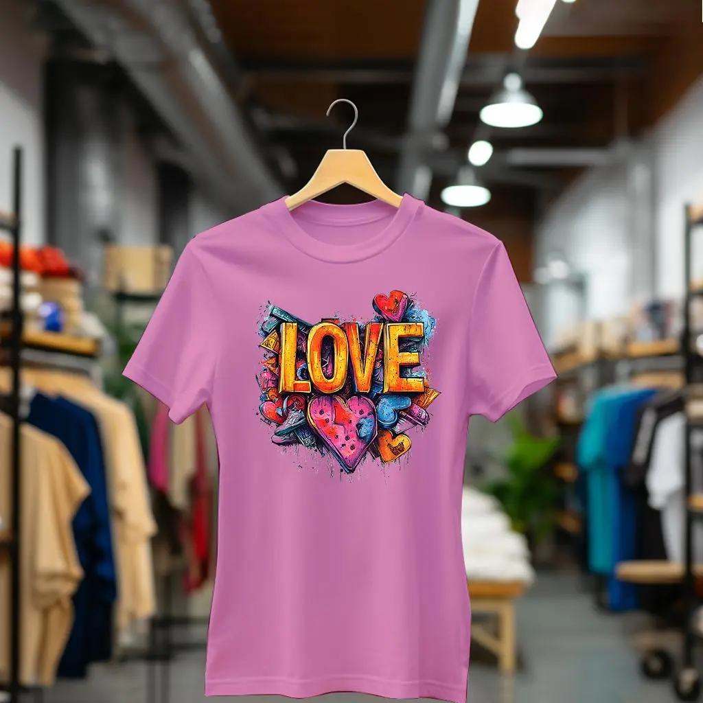 Camiseta Majica sa štampanim printom Cam 870, Ženska, Orhideja