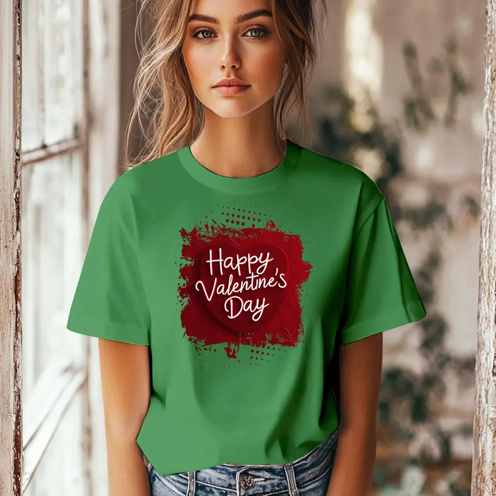 Camiseta Majica sa štampanim printom Cam 875, Ženska, Zelena