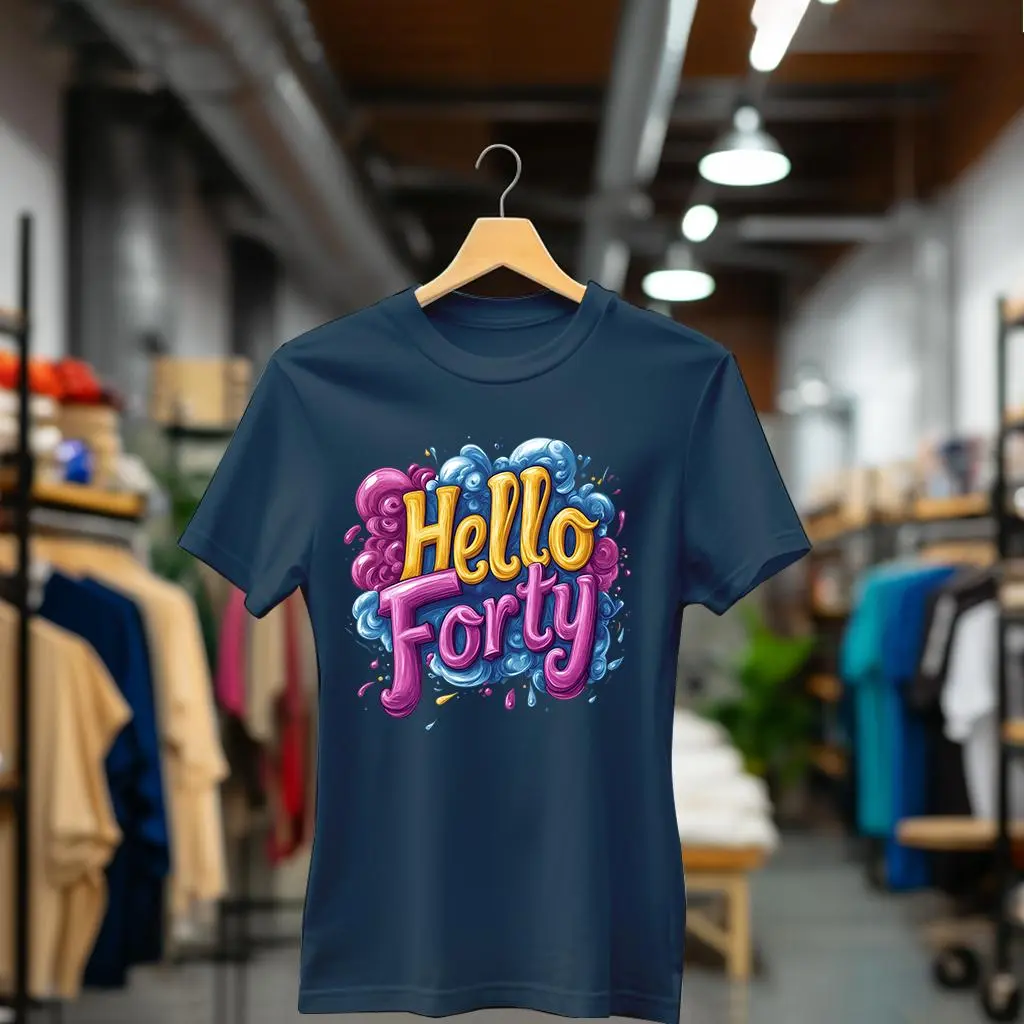 Camiseta Majica sa štampanim printom Cam 903, Ženska, Tamnoplava