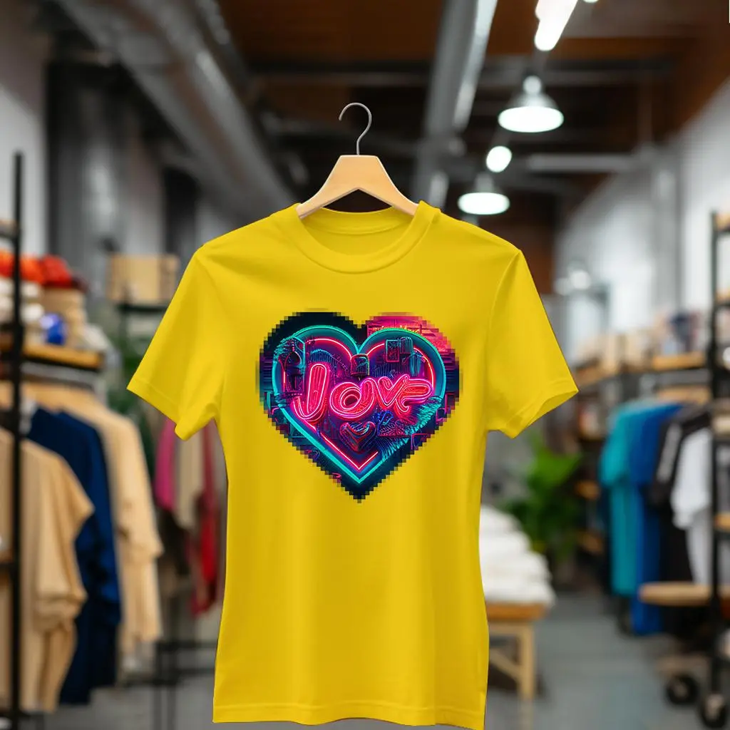 Camiseta Majica sa štampanim printom Cam 873, Ženska, Zlatne boje
