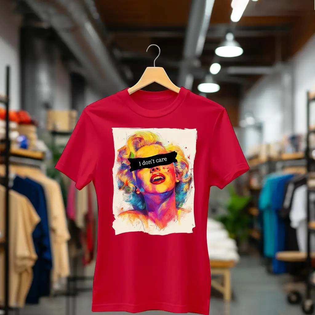 Camiseta Majica sa štampanim printom Cam 918, Ženska, Crvena
