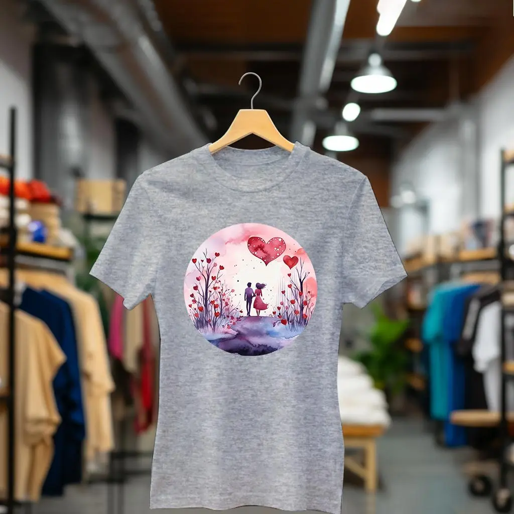 Camiseta Majica sa štampanim printom Cam 881, Ženska, Kalaj