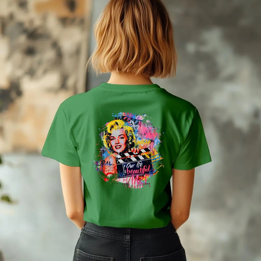 Camiseta Majica sa štampanim printom Cam 920, Ženska, Zelena