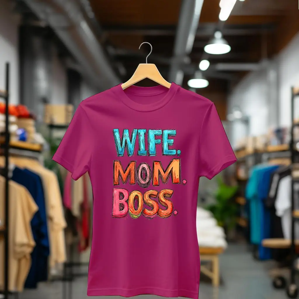 Camiseta Majica sa štampanim printom Cam 883, Ženska, Ružičasta