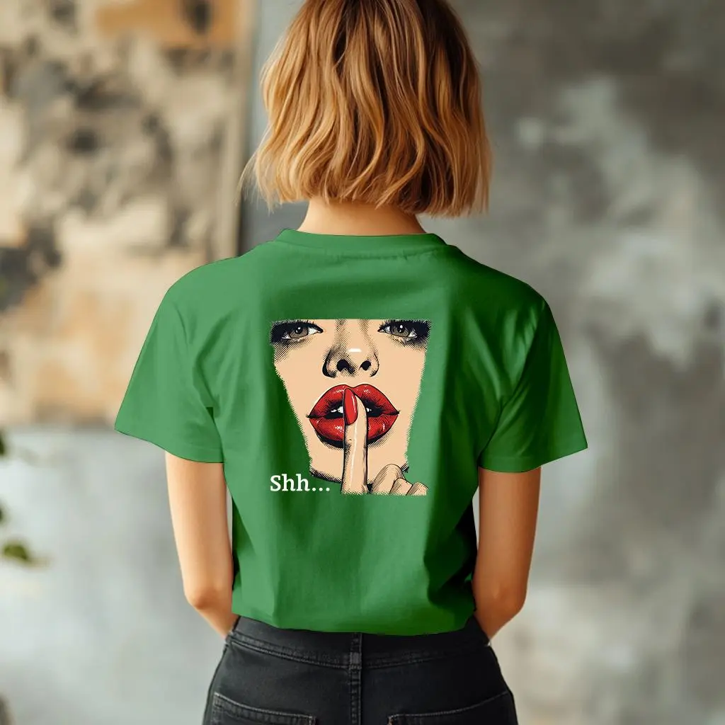 Camiseta Majica sa štampanim printom Cam 922, Ženska, Zelena