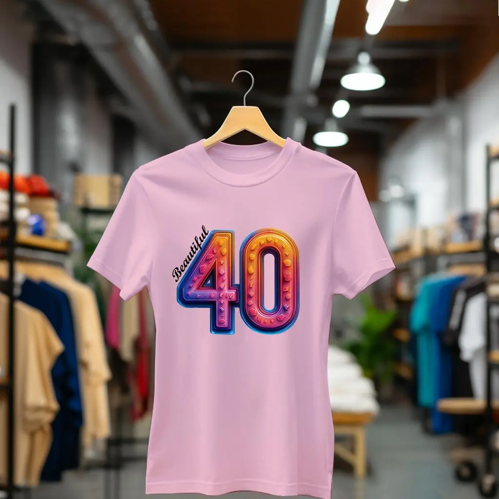 Camiseta Majica sa štampanim printom Cam 902, Ženska, Roze