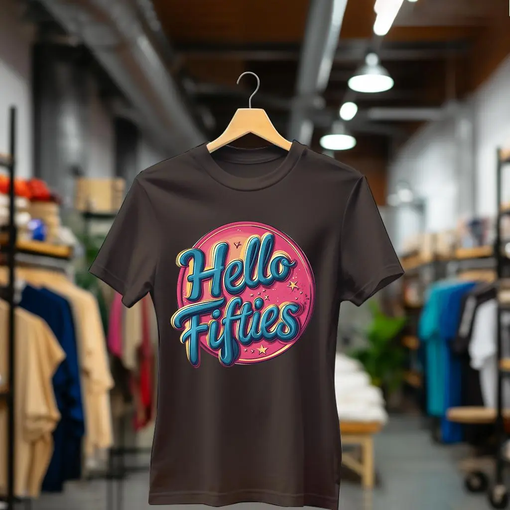 Camiseta Majica sa štampanim printom Cam 906, Ženska, Čokolada