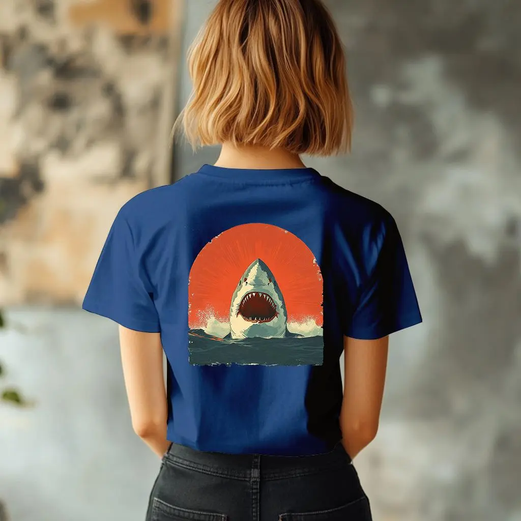 Camiseta Majica sa štampanim printom Cam 939, Ženska, Borovnica