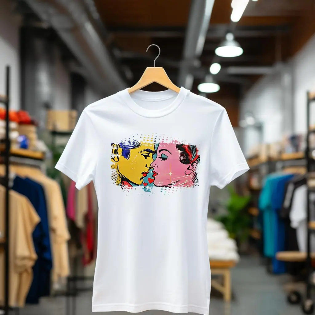 Camiseta Majica sa štampanim printom Cam 864, Ženska, Bela