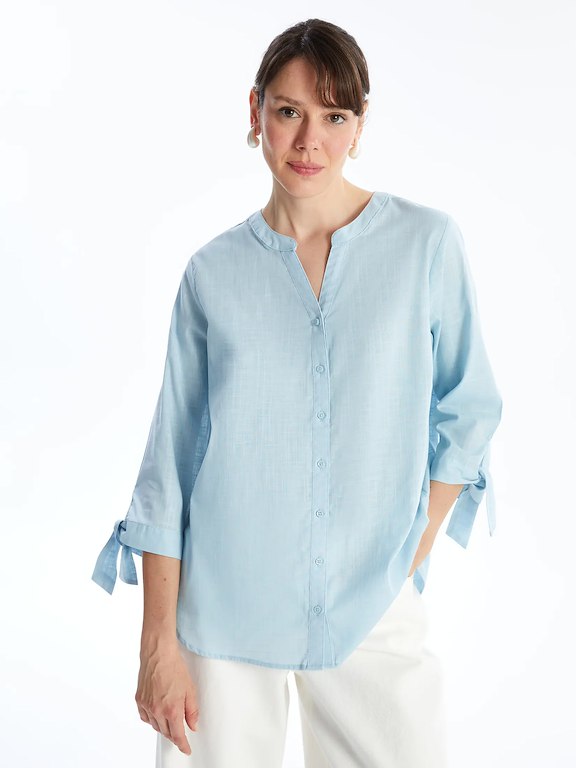 LC Waikiki Ženska bluza S4JP97Z8-PPZ, Plava