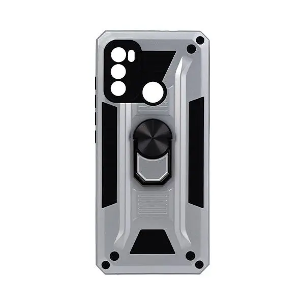 Maska za telefon SPIGEN 4 za Motorola G31, Srebrna