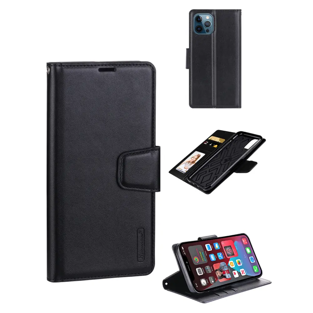 HANMAN Canvas Maska za telefon Xiaomi 13T/13T Pro, Crna