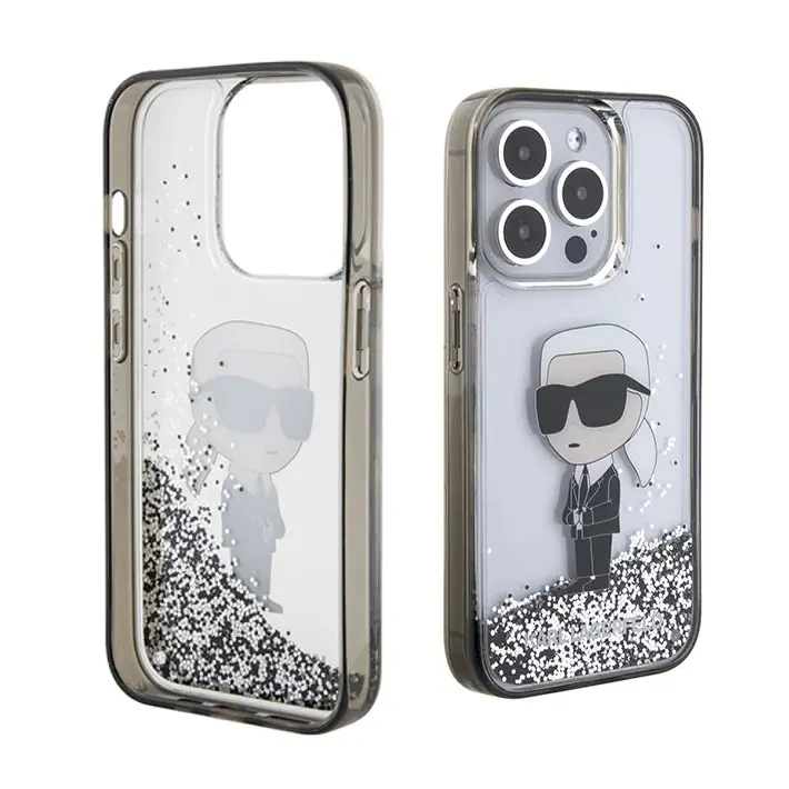 KARL LAGERFELD Maska za telefon iPhone 15 Pro 6.1 KLHCP15LLKKNSK, Providna