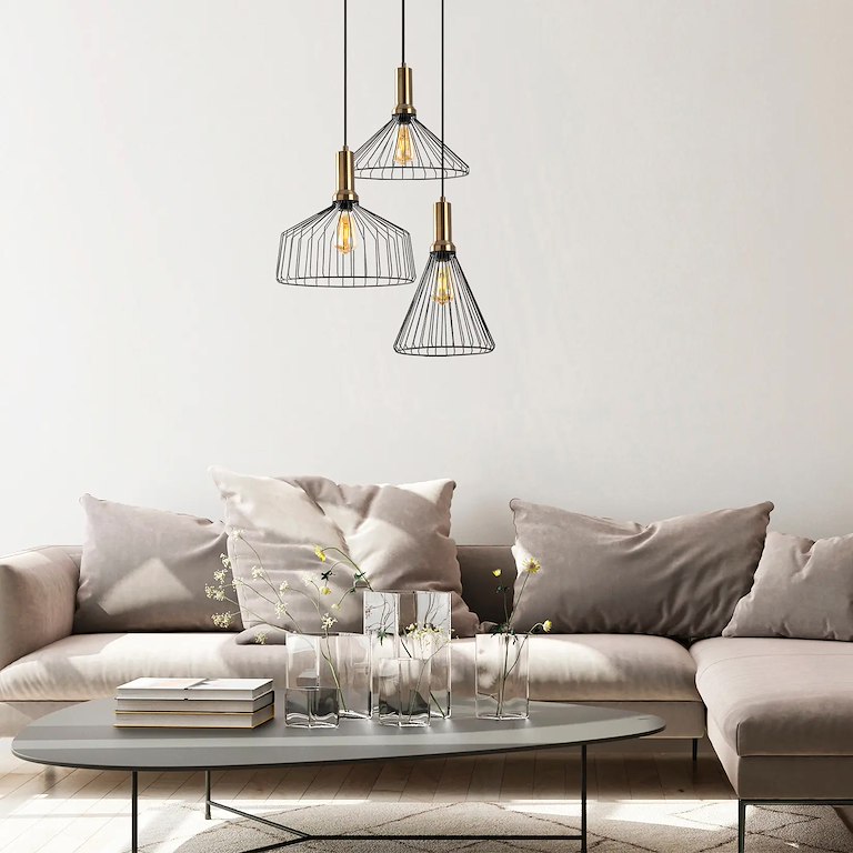 Opviq Luster Dear-11215, 50-140cm, 63x54 cm, 3xE27