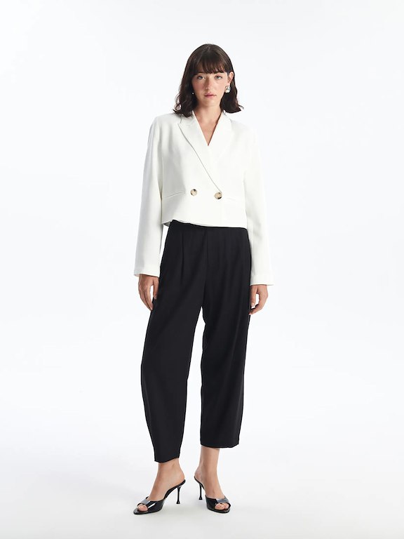 LC Waikiki Ženske pantalone S4IT43Z8-CVL, Crne