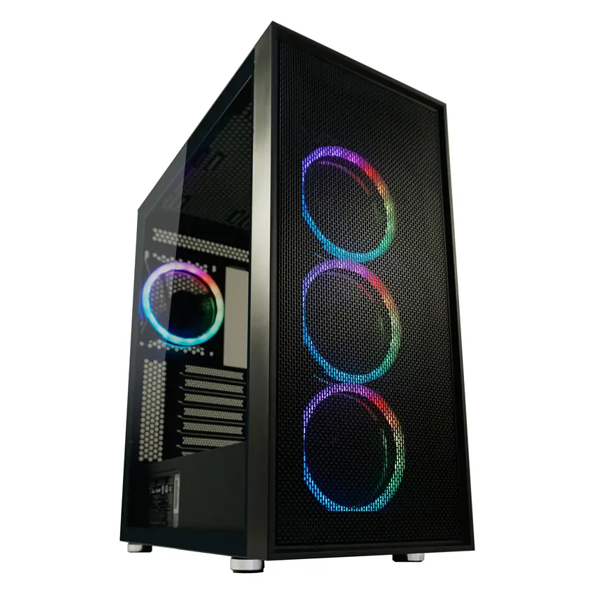 LC POWER Kućište gaming 802B Wanderer X ATX, Crno
