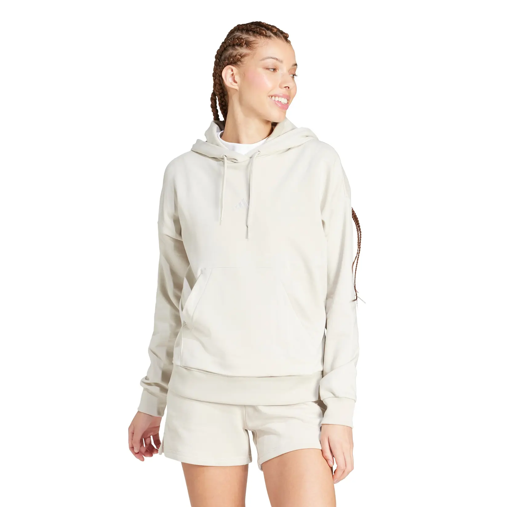 Adidas Ženski duks Sl Ft Hd, JC5934, Krem