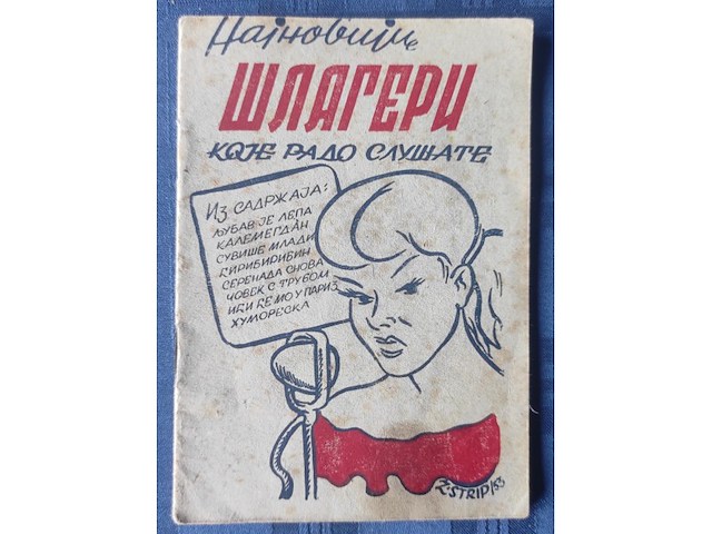 Pesmarica: Najnoviji šlageri