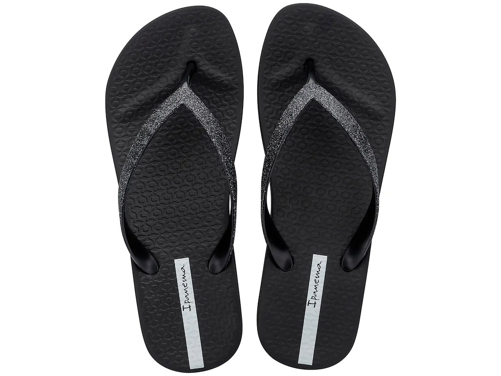 Ipanema Ženske japanke 83386-AJ496, Mesh Chic Plat, Crne