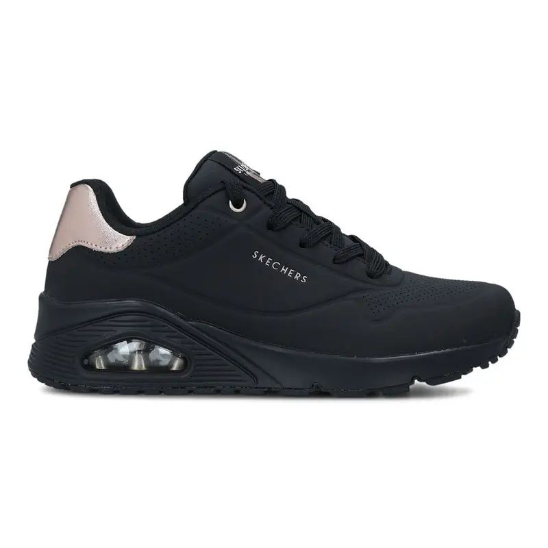 SKECHERS Ženske patike Uno-Golden Air crne