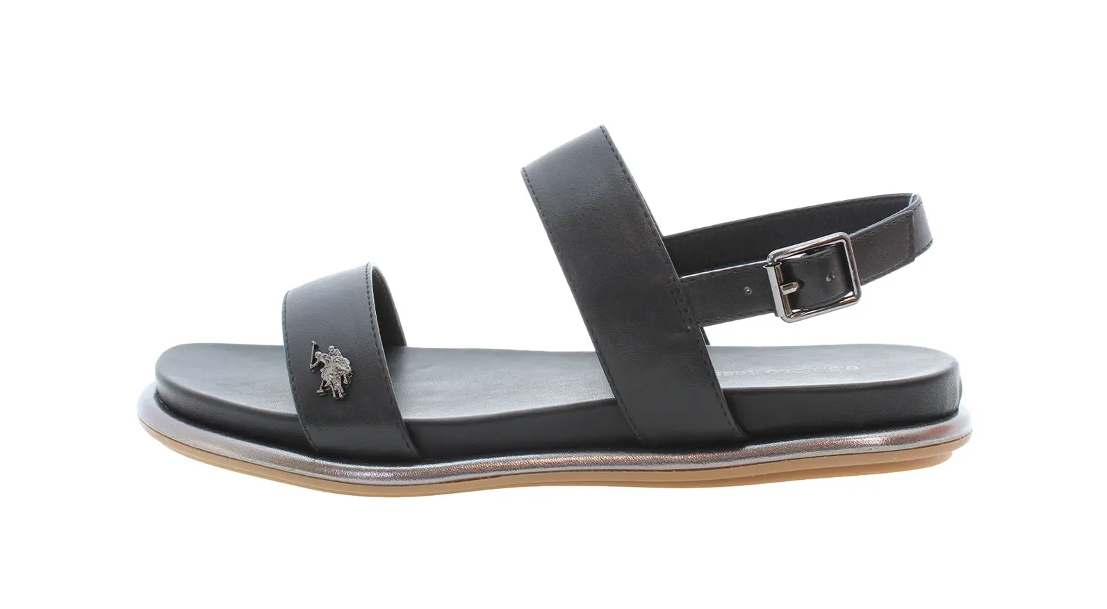 U.S. POLO ASSN. Ženske sandale SORAYA, Crne