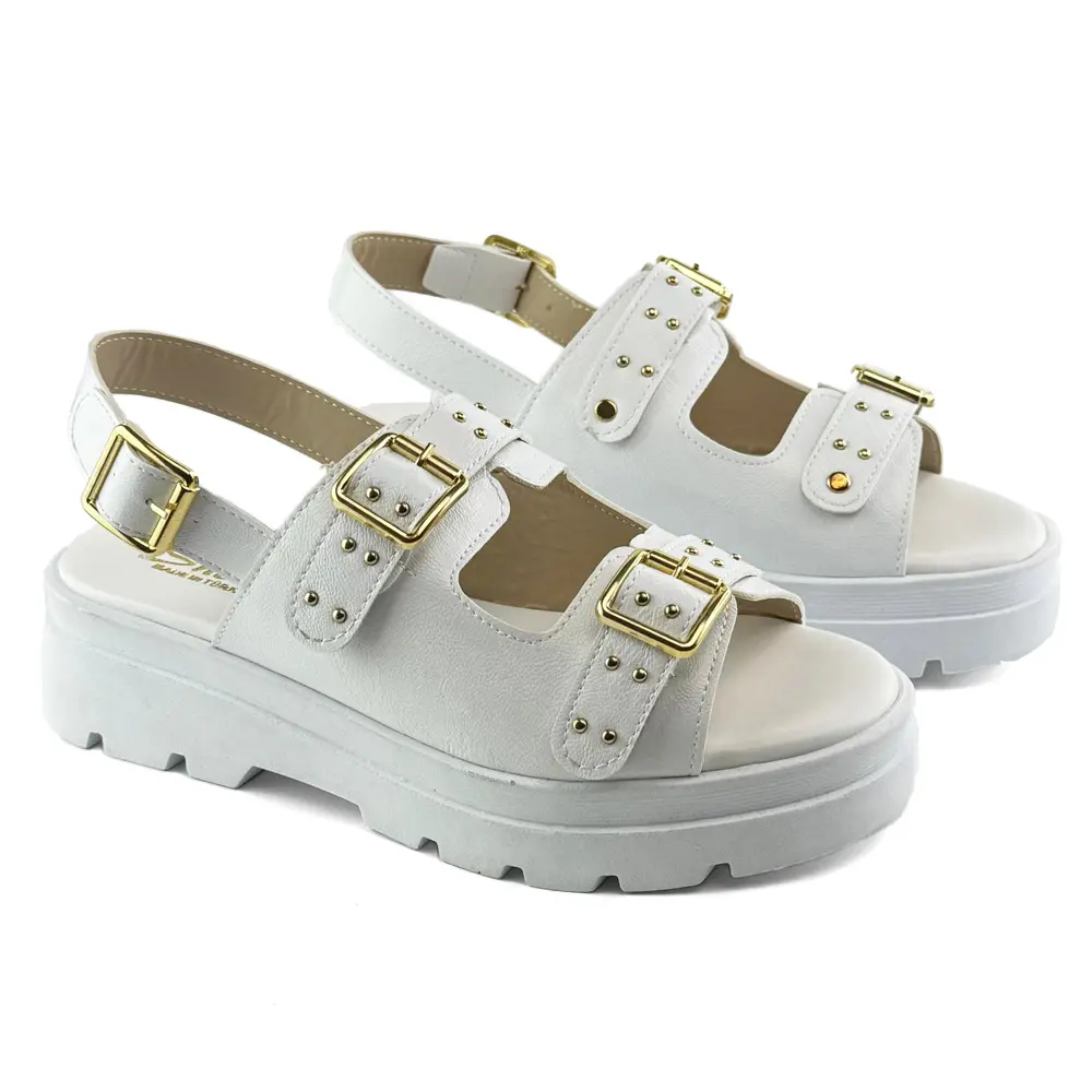 Mona shoes Ženske sandale, Bele