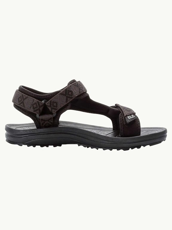 JACK WOLFSKIN Ženske sandale Wave Breaker, Crne