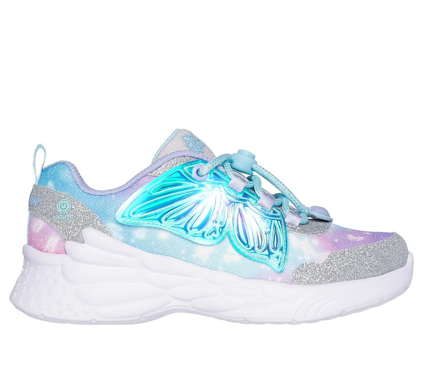 Skechers Patike za devojčice Dream Racer-Wing Brites, 303055L-SLLV, Srebrne