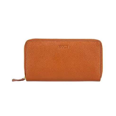 Bric's Novcanik Marmolada dupli zip 29 pockets tobacco
