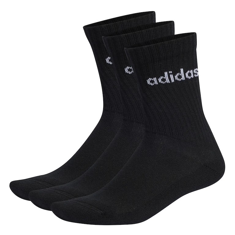 Adidas Čarape C Lin Crew 3P, IC1301, 3 Para, Crne