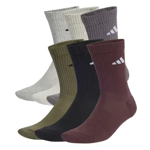 Adidas Muške čarape Newlogocrw, 6 Pari, Šarene