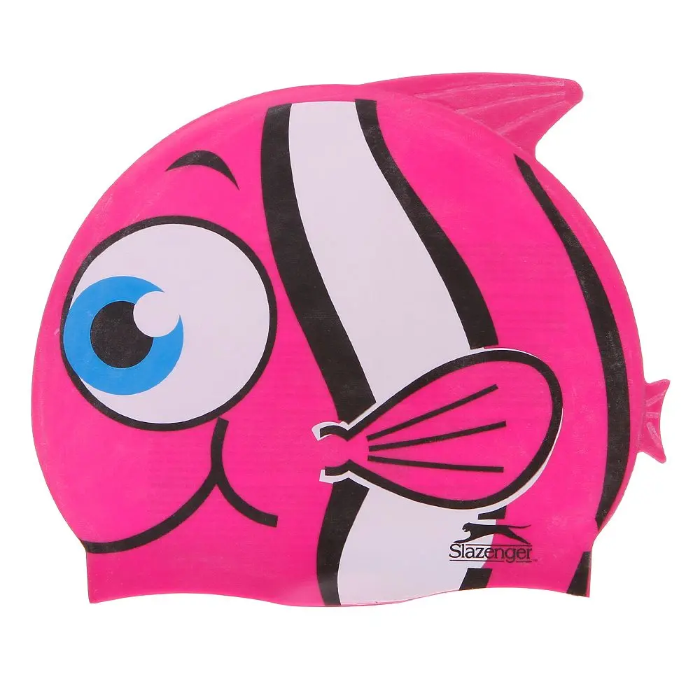 Slazenger Kapa za plivanje za devojčice Slaz Kids Fun Sili, Roze