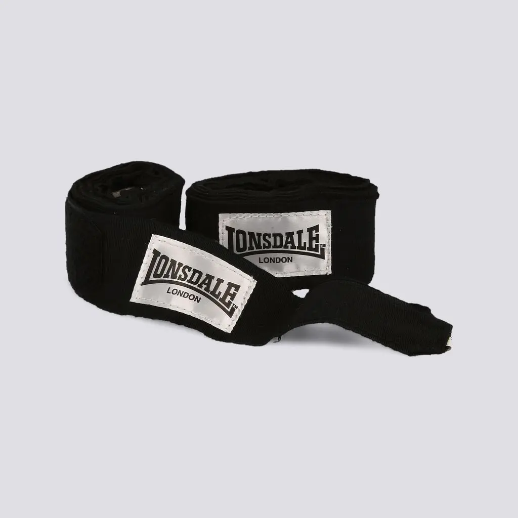 Lonsdale Bandažeri za ruke lnsd,3.5 m, Crni