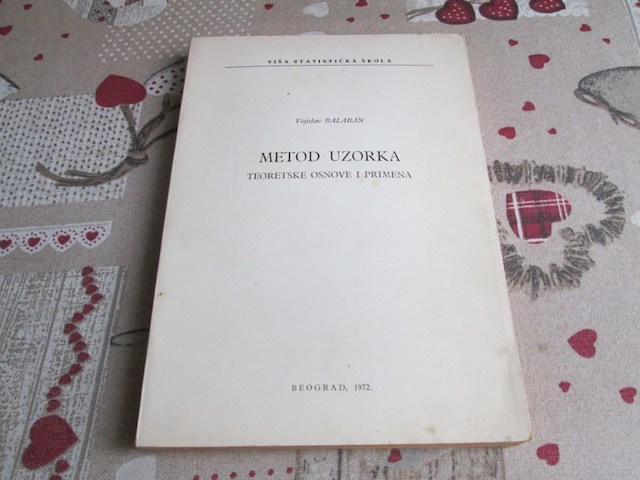 METOD UZORKA - Vojislav Balaban