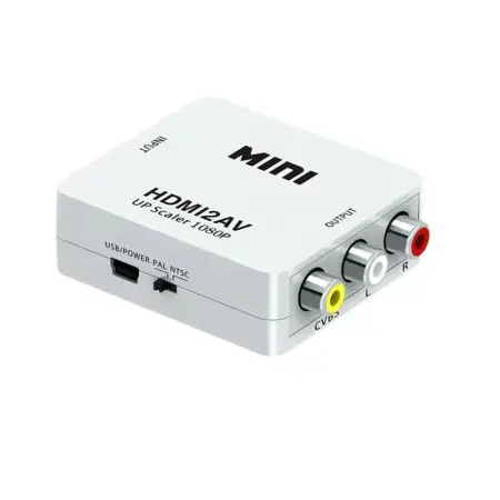 XWAVE Konvertor HDMI to AV - RCA 1080p, Beli
