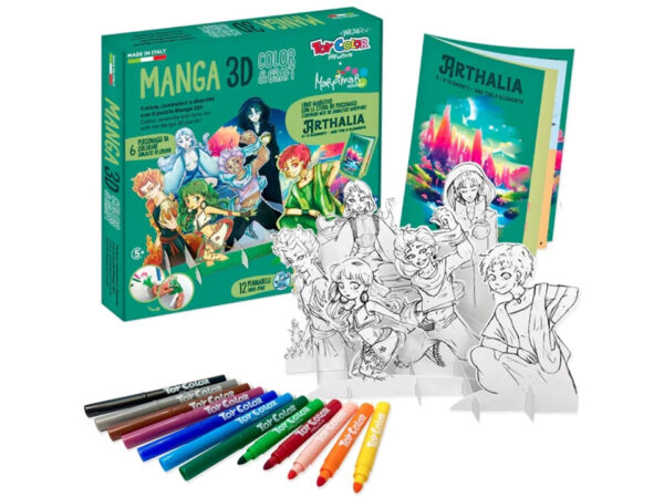 Manga 3d color