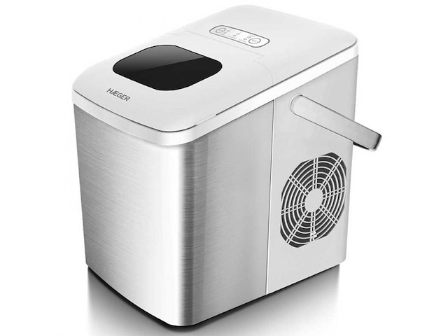 Haeger Ledomat sa kompresorom Pure Ice Inox – 12kg/24h