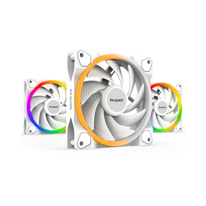 Ventilator Be Quiet Light Wings 120mm Triple Pack BL101 White