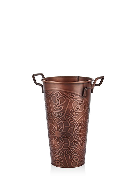 Aberto Design Vaza VZO0046, 29x22x30 cm, Bronzana