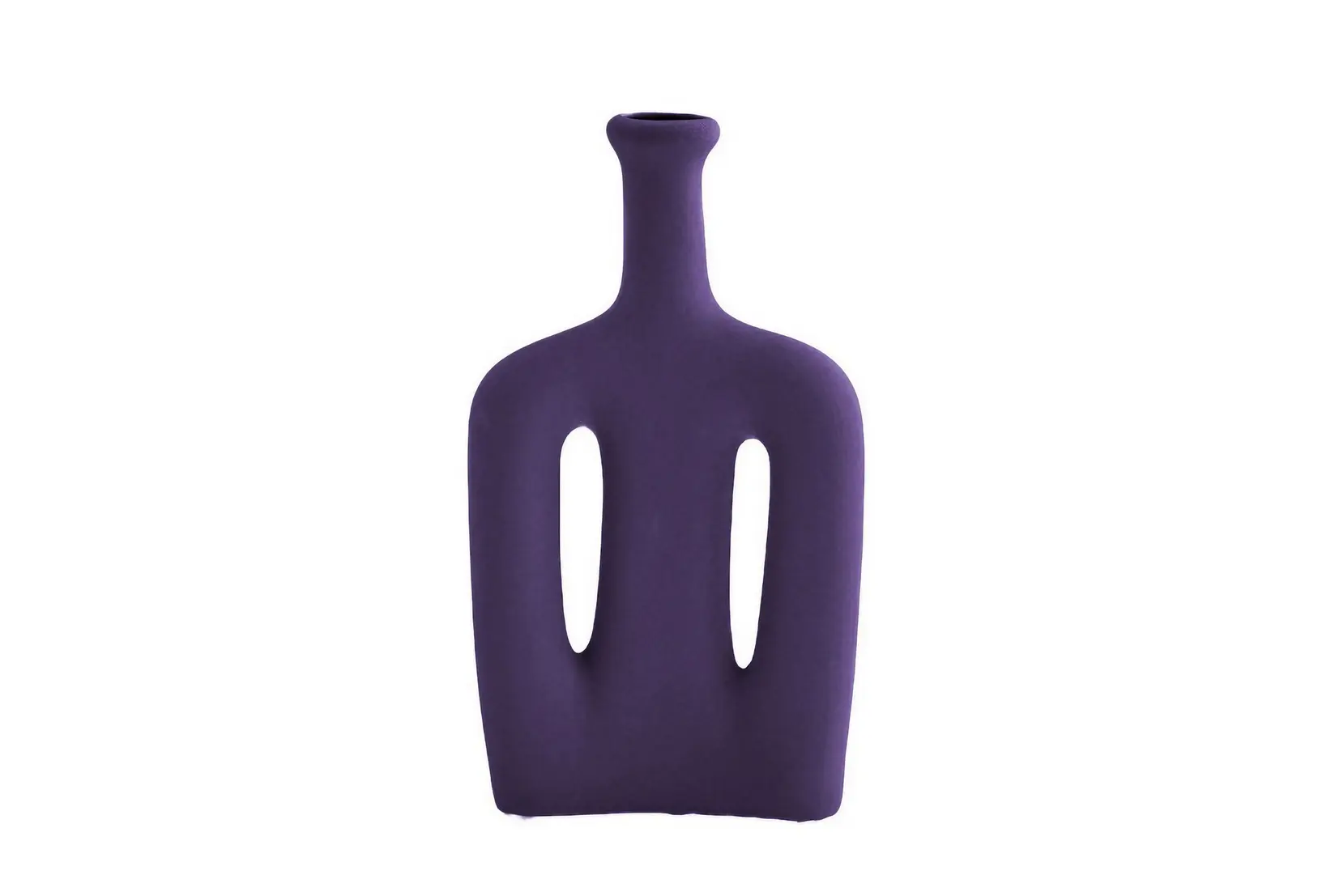 Aberto Design Vaza CY0116, 15x5x27 cm, Ljubičasta