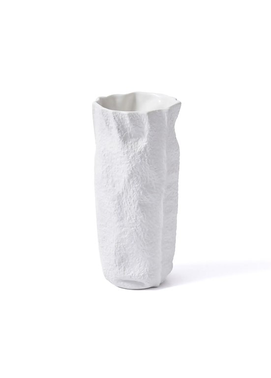 Aberto Design Vaza LCA0039, 12x11x26 cm, Bela