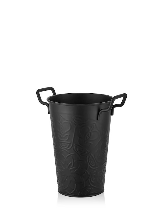 Aberto Design Vaza VZO0043, 29x22x30 cm, Crna