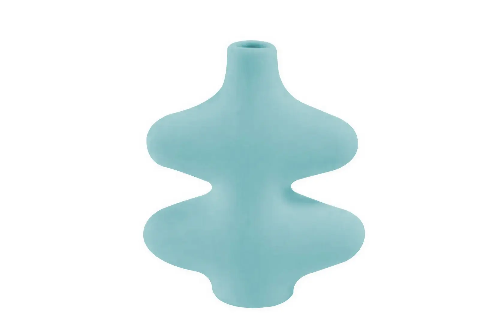 Aberto Design Vaza CY0094, 19x5x21 cm, Plava