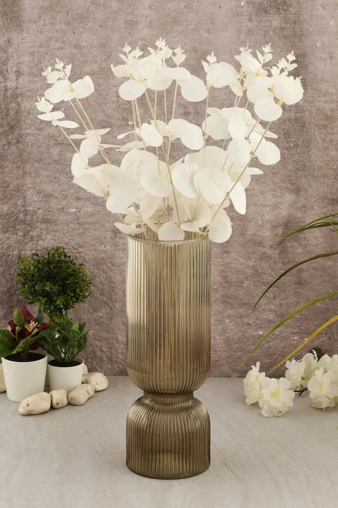 Aberto Design Vaza Safir DV30F, 10x30x10 cm, Smeđe boje