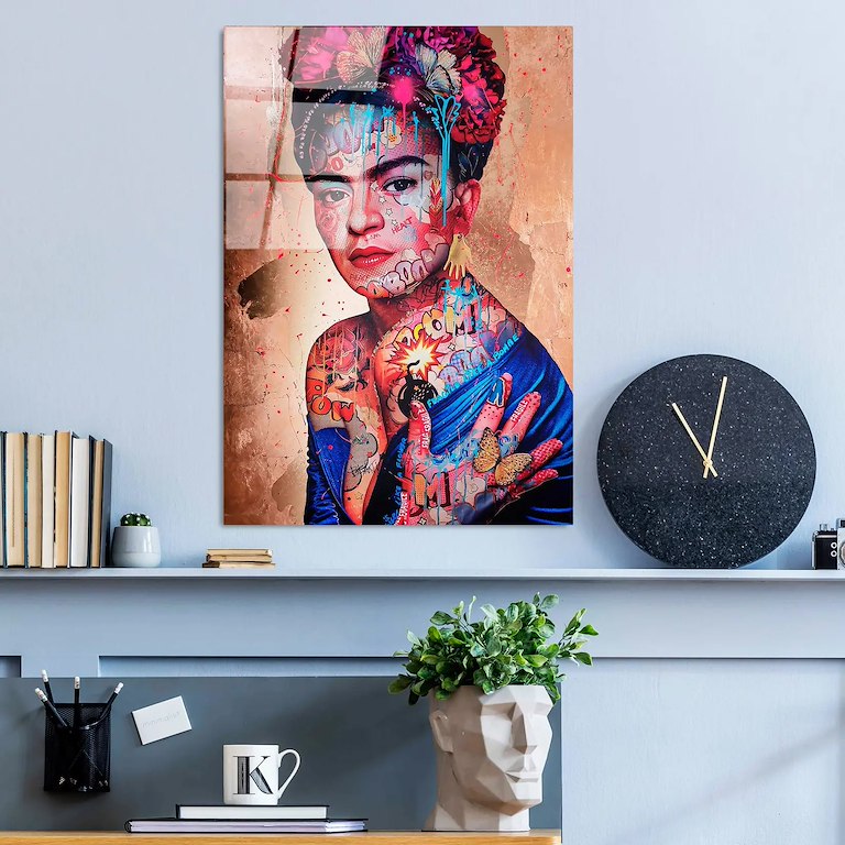 Wallity Slika od kalenog stakla 70x100cm