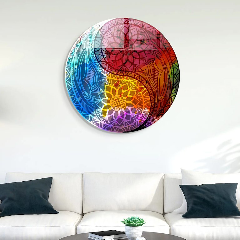 Wallity Slika od kalenog stakla 60x60cm
