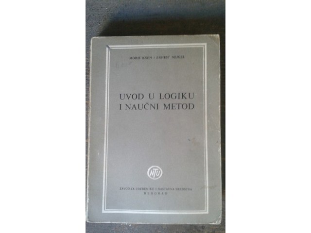 M.Koen/E.Nejgel: UVOD I LOGIKU I NAUČNI METOD