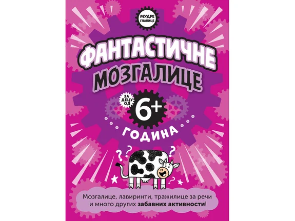 Mudre glavice: Fantastične mozgalice za decu od 6+ godina - grupa autora