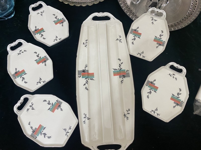 Dezertni set Art Deco