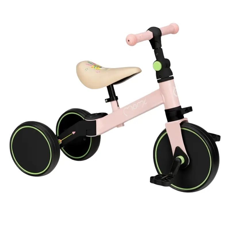 MoMi Loris tricikl za decu 4u1 Pink